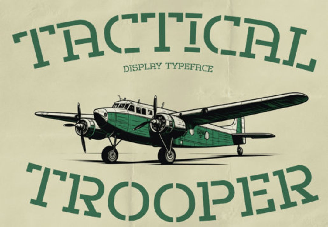Tactical Trooper Font, Cricut Font, Calligraphy Font, Modern Font ...