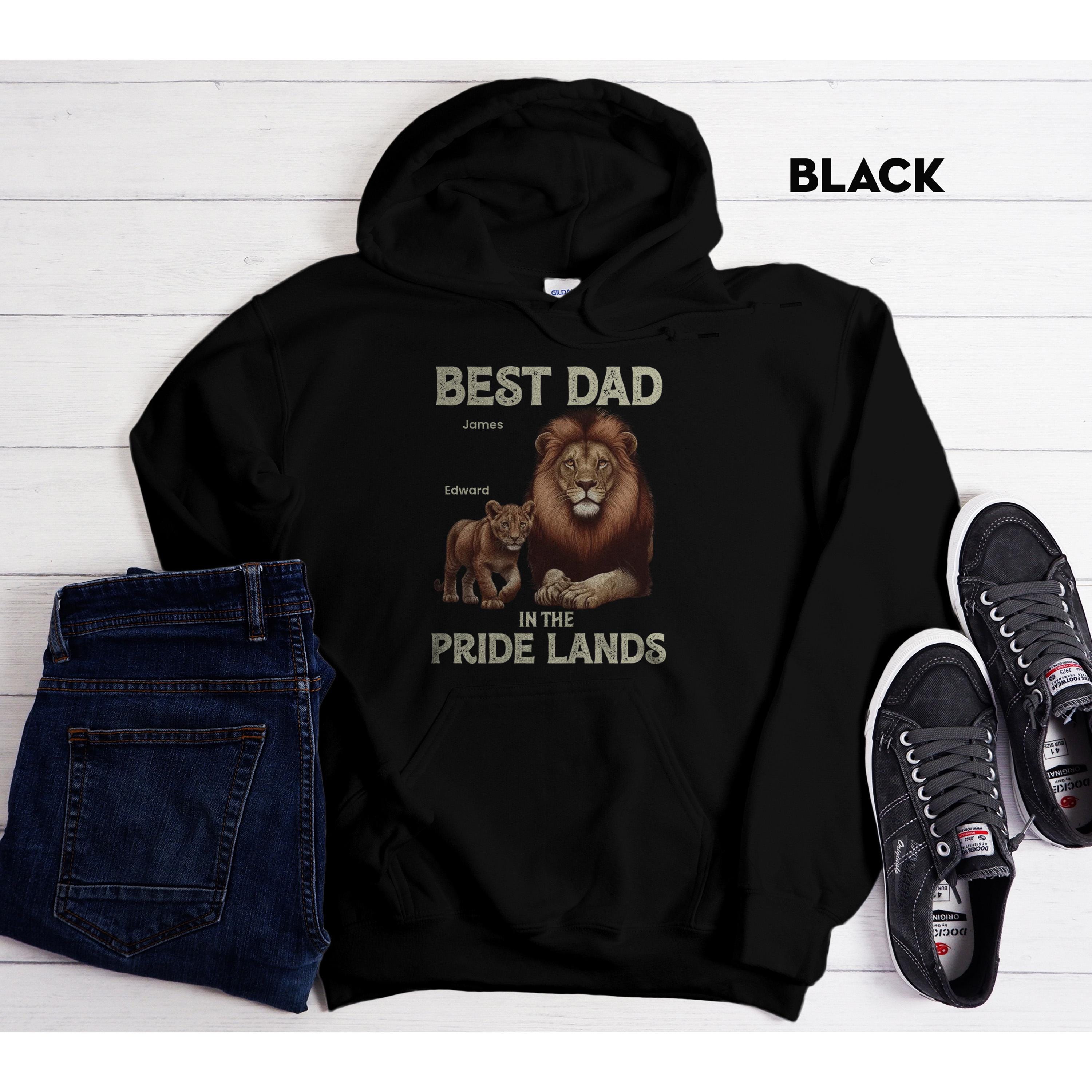 Simba Mufasa Best Dad in Pride Lands T-shirt, Lion King Sweatshirt ...
