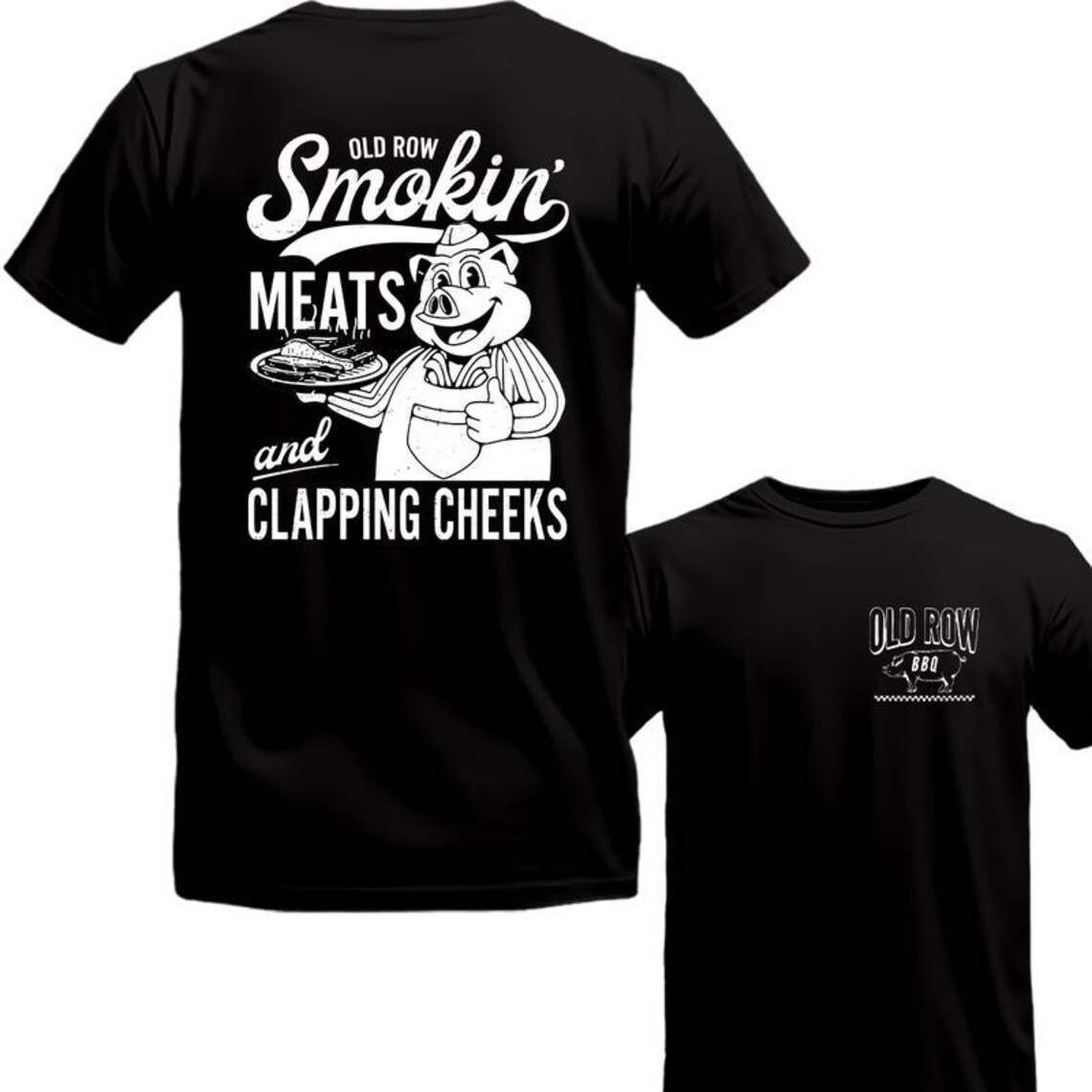 Smokin Meats and Clappin Cheeks Retro Hoodie, Inappropriate T-shirt ...