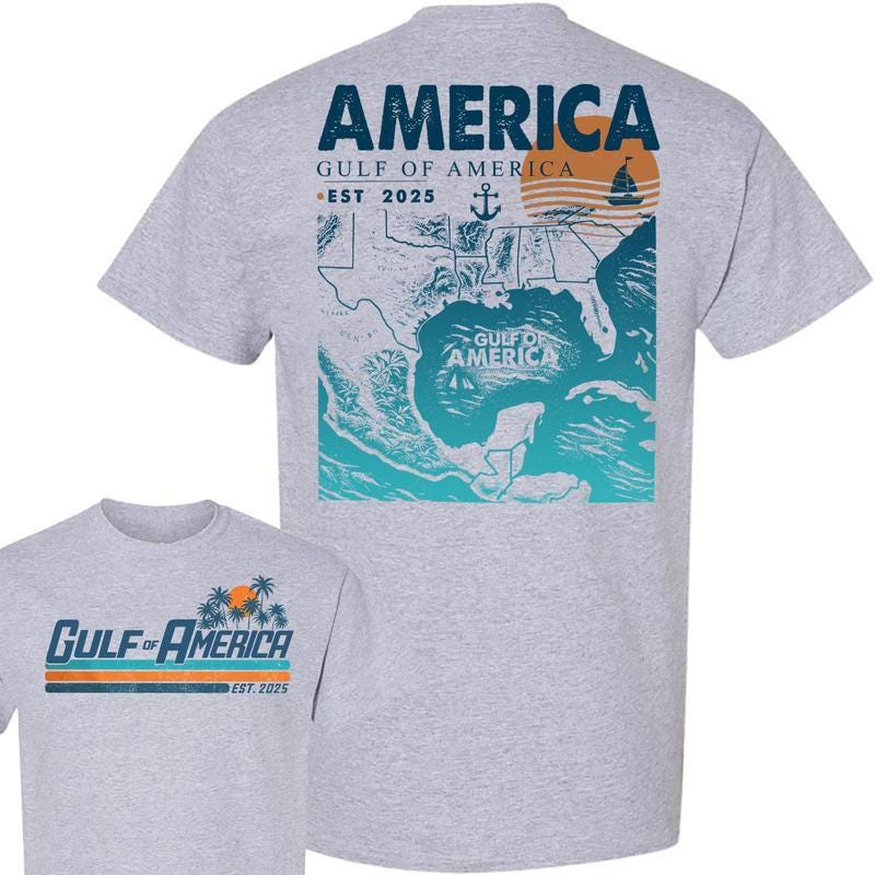 Gulf of America Shirt - Etsy