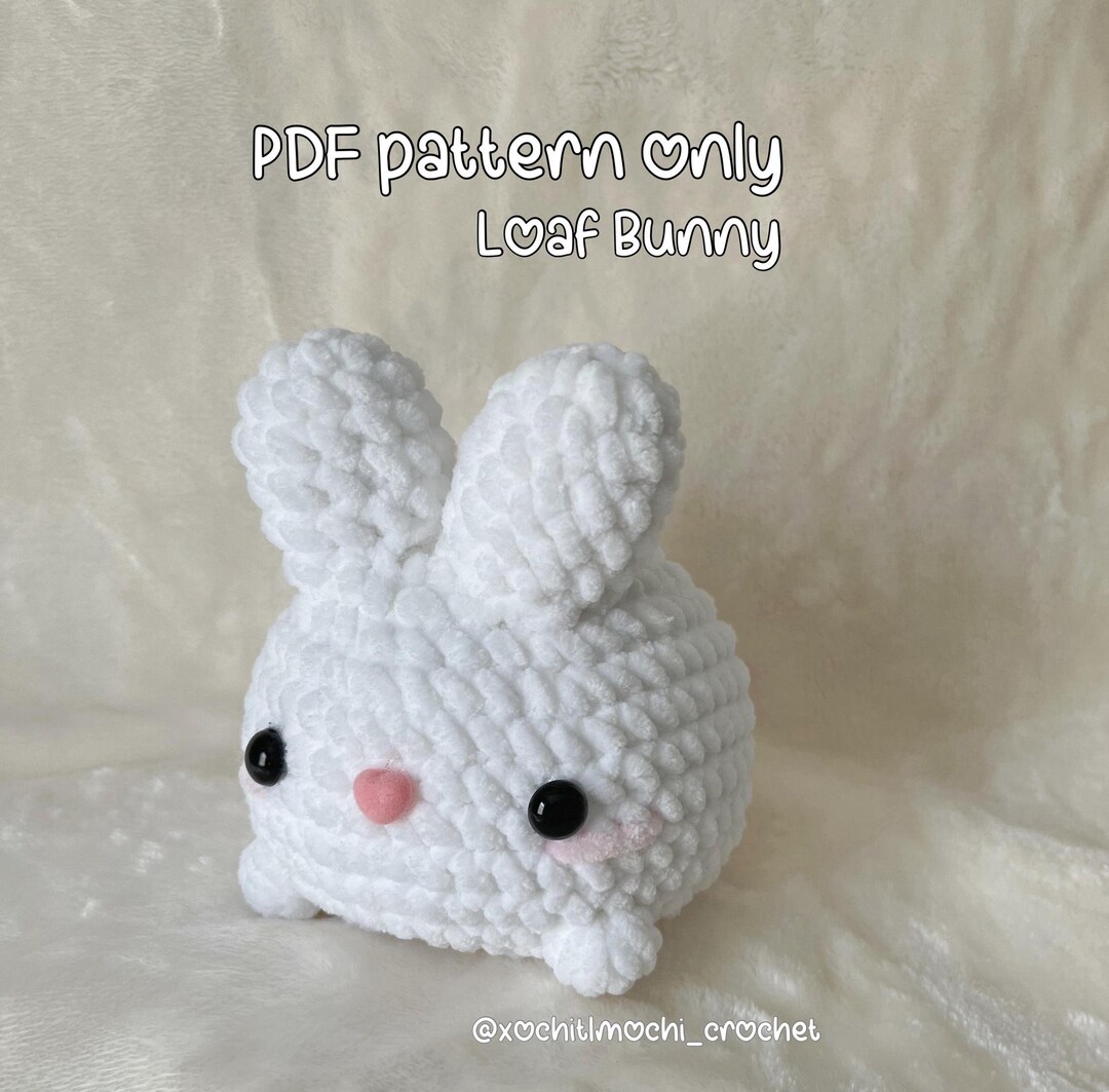 Loaf Bunny Pattern - Etsy