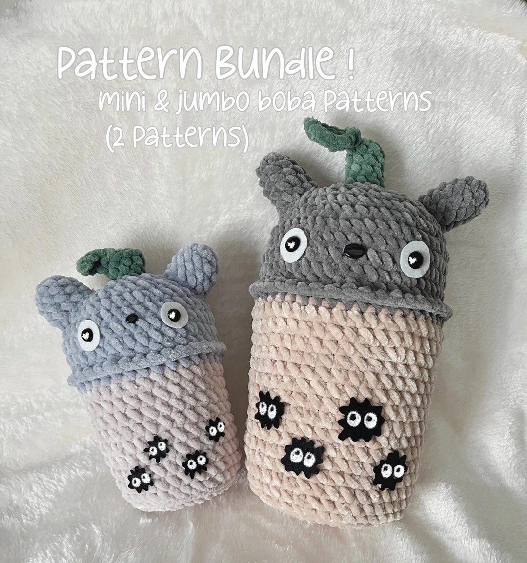 Pattern Bundle: Mini & Jumbo Rabbit Boba Pattern - Etsy