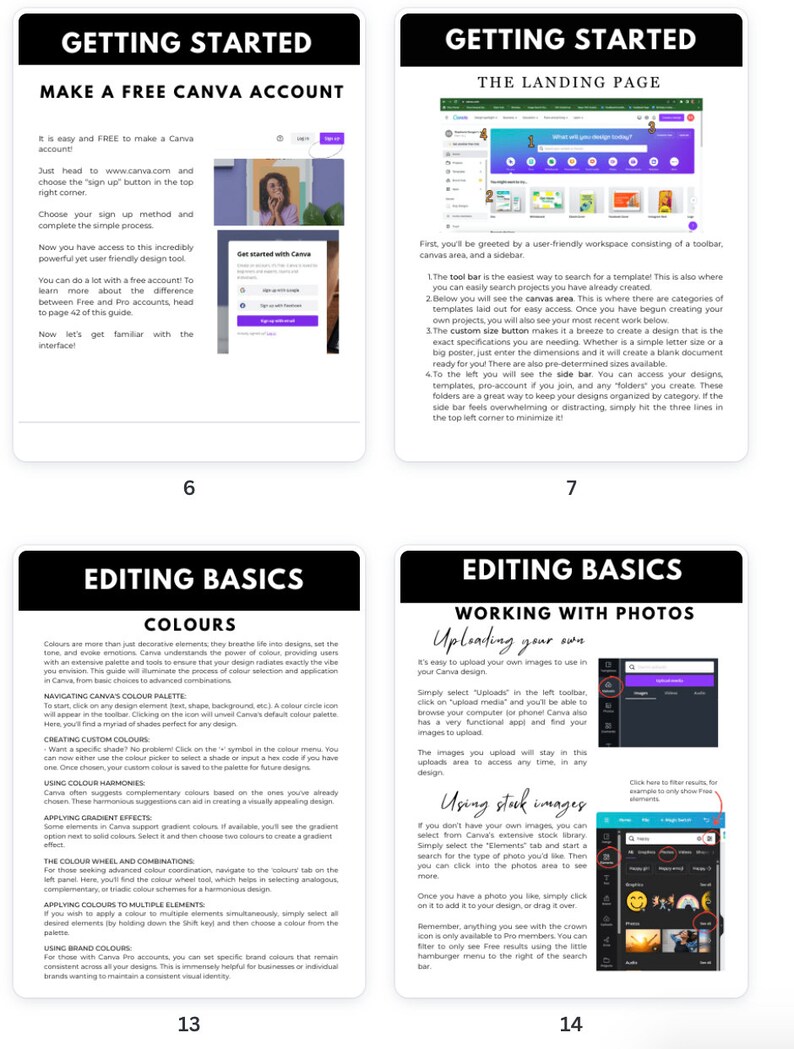 Canva Cheat Sheet Code - Etsy