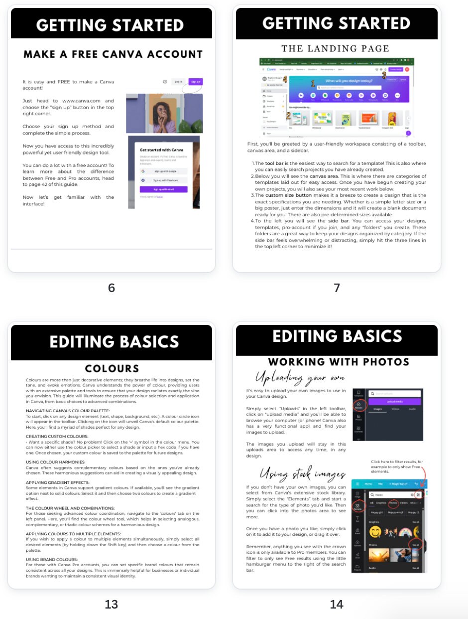 Canva Cheat Sheet Code - Etsy