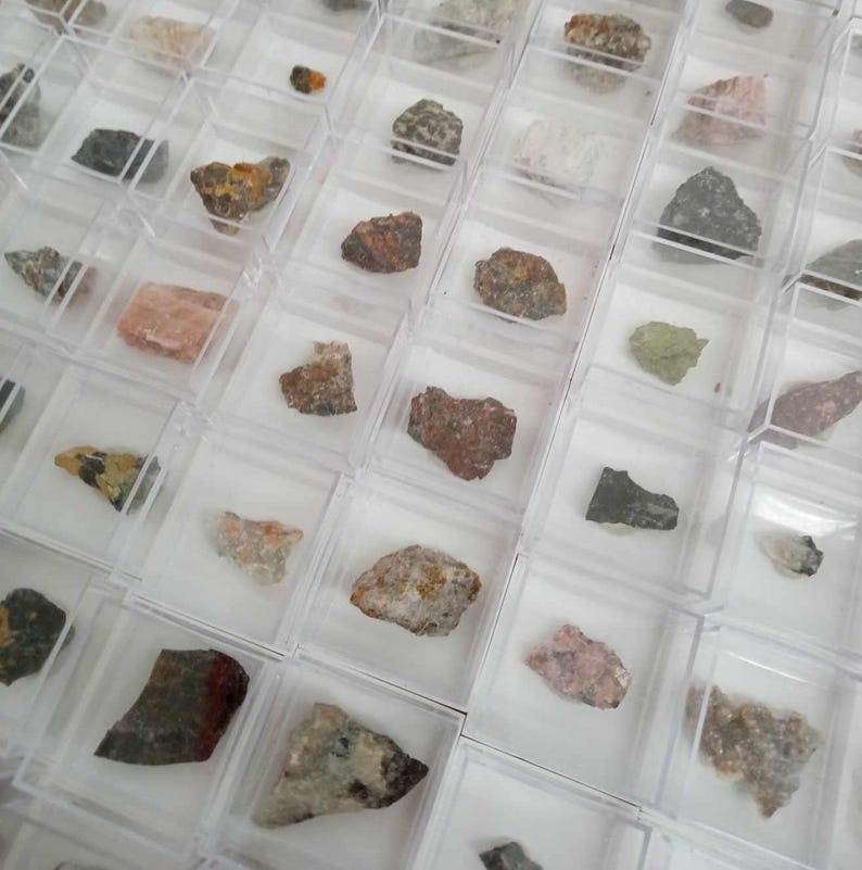 20 Piece Mixed Micro Mineral Set - Etsy