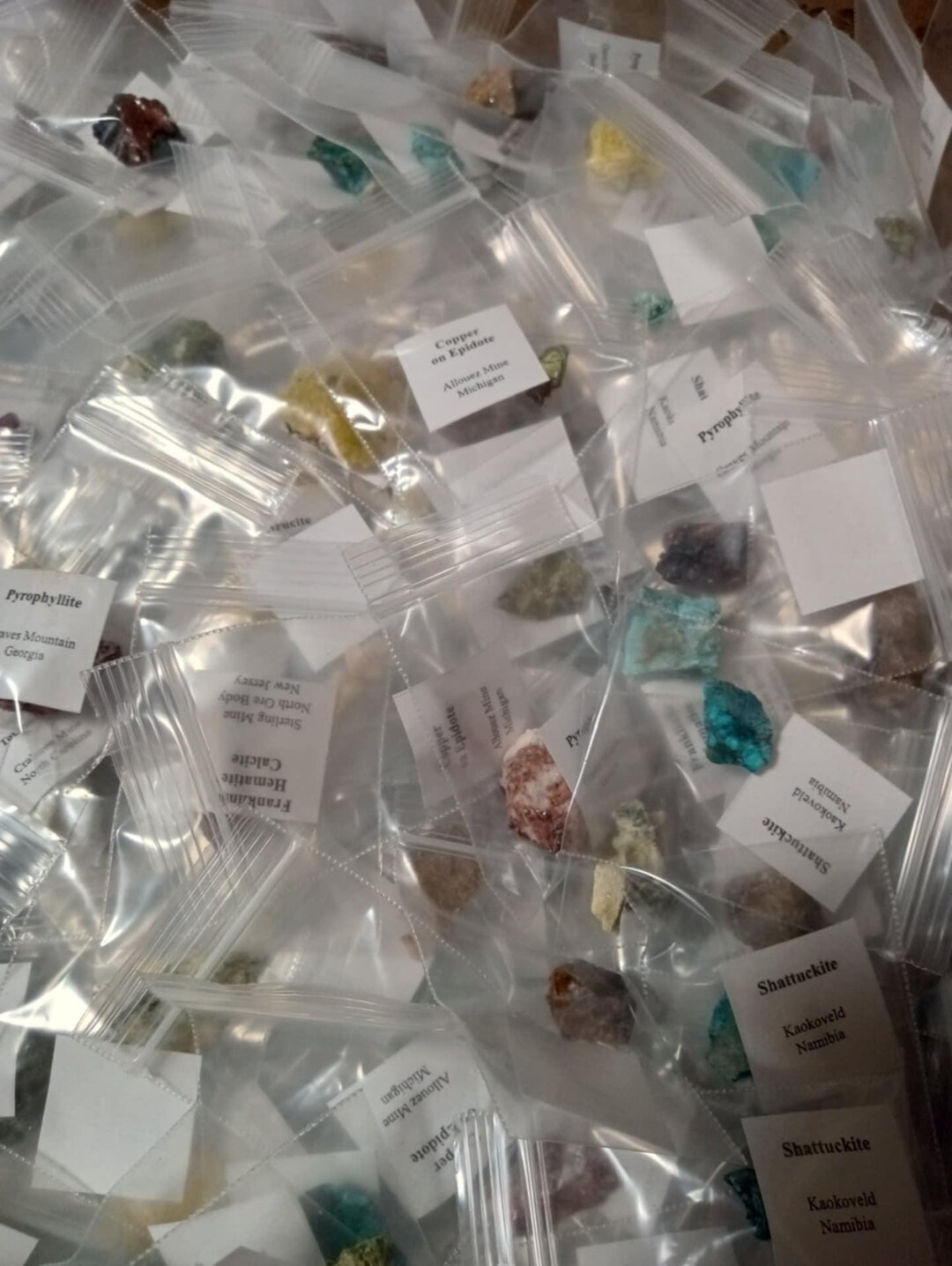 Bulk Micromount Mineral Collection - Etsy