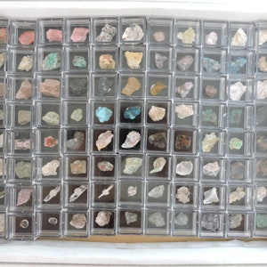 Bulk Micromount Mineral Collection - Etsy