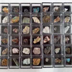 Bulk Micromount Mineral Collection - Etsy