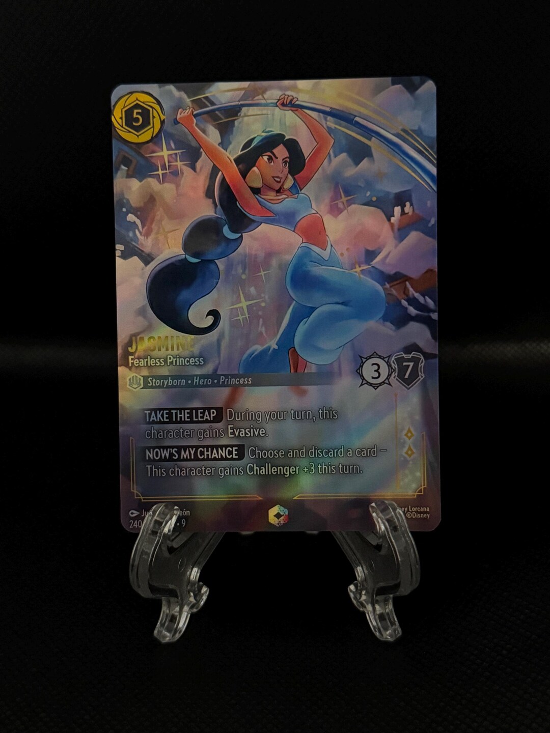 Set 9 Enchanted - Jasmine Fearless Princess – Foil Finish – High ...