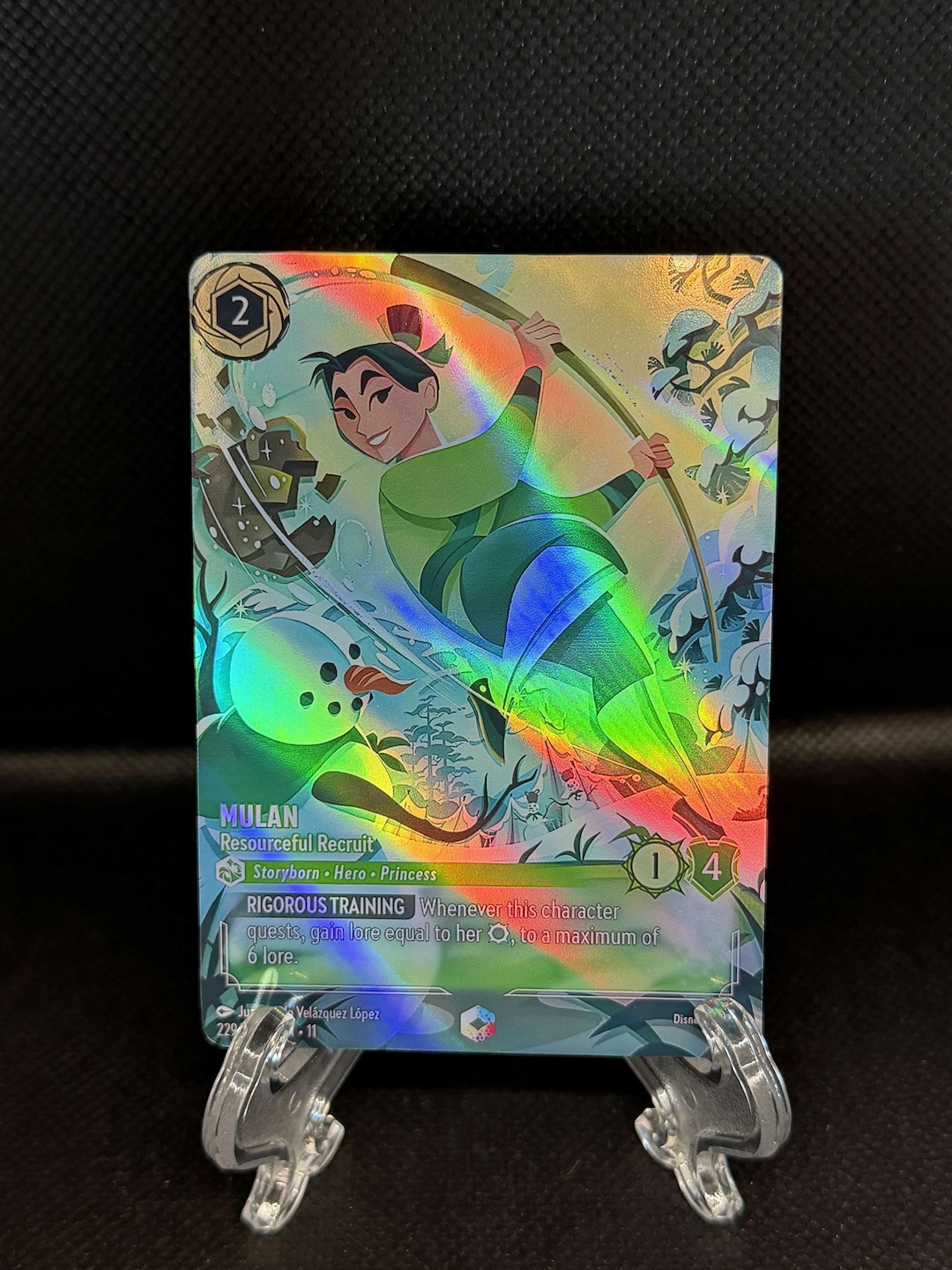 Set 11 Enchanted - Mulan Resourceful Recruit – Foil Finish – High ...