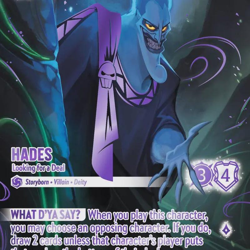 Lorcana Iconic Card - Etsy UK