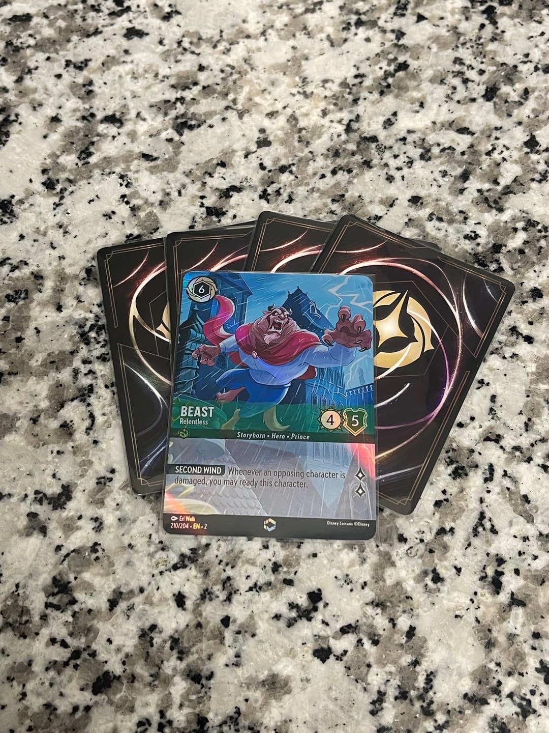 Beast Relentless Lorcana Enchanted Proxy/orca Foil - Etsy