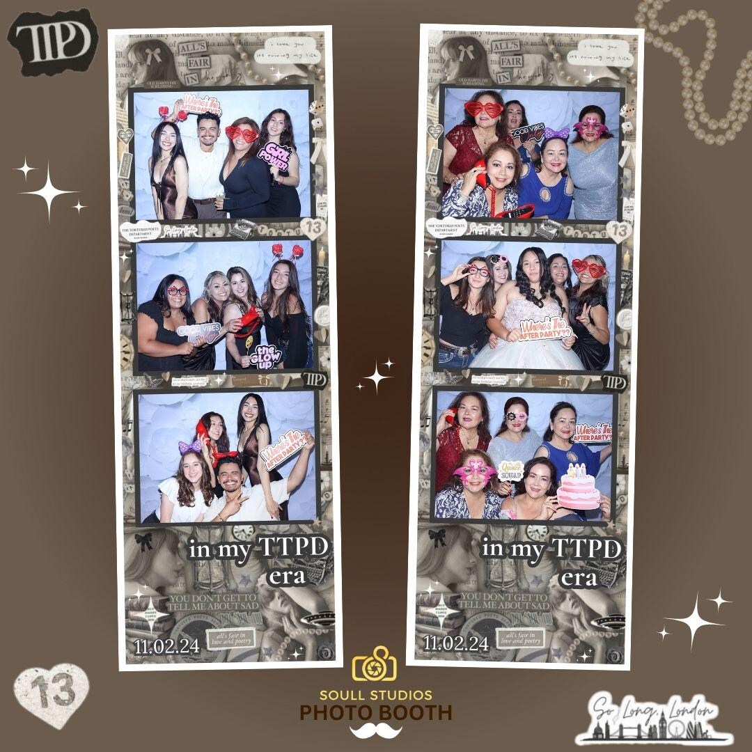 TTPD Taylor Swift Photobooth Template - Etsy
