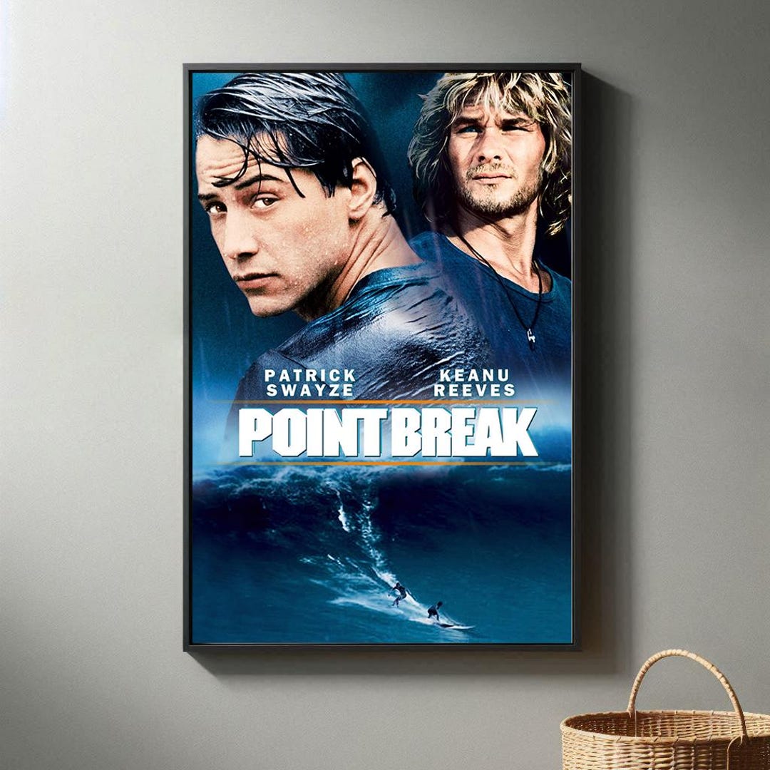 Point Break Movie Posters | High Quality Canvas Print I 2024 Movie ...