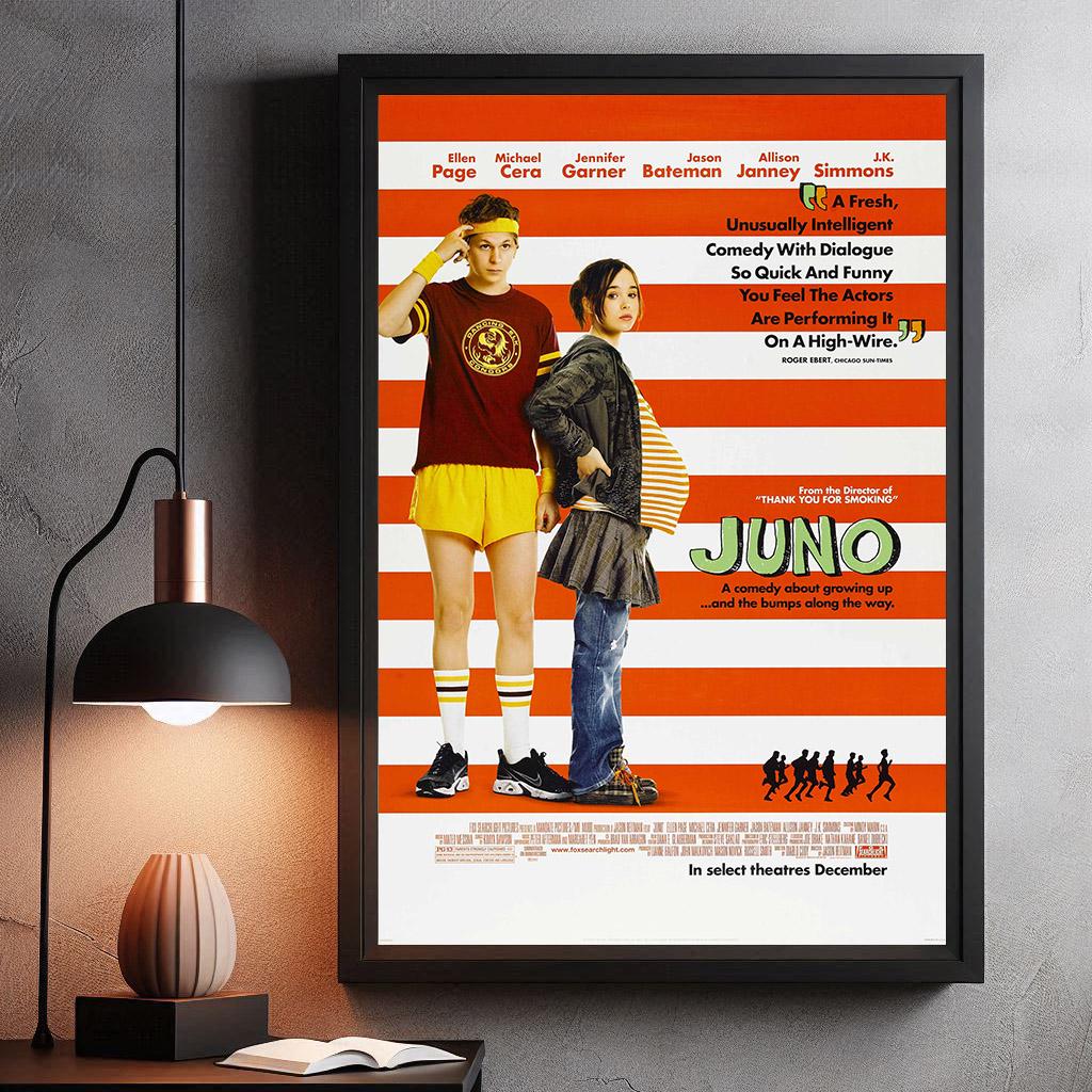 Juno Movie Poster | High Quality Canvas Print I 2024 Movie Poster ...