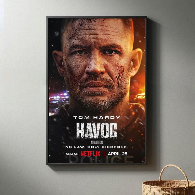 Havoc Movie Poster | High Quality Canvas Print I 2025 Movie Poster ...