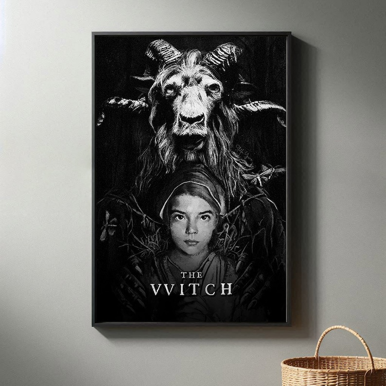 The Witch Movie Posters High Quality Canvas Print I 2024 Movie Poster ...