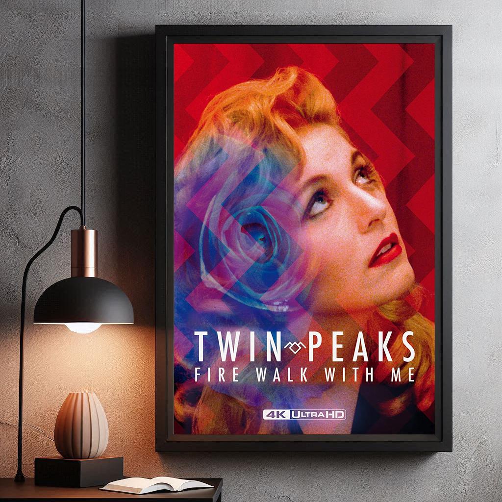 Twin Peaks Fire Walk With Me (1992) Movie Poster | High Quality Canvas ...