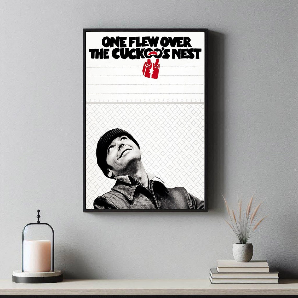 One Flew Over the Cuckoo's Nest Movie Posters | High Quality Canvas ...