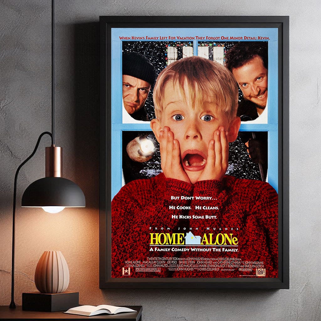 Home Alone Movie Posters | High Quality Canvas Print I 2024 Movie ...