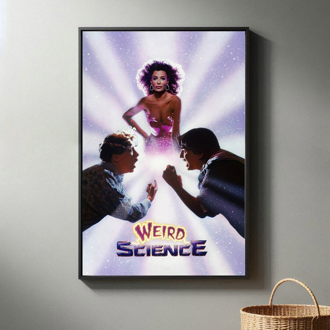 Weird Science Movie Posters | High Quality Canvas Print I 2024 Movie ...