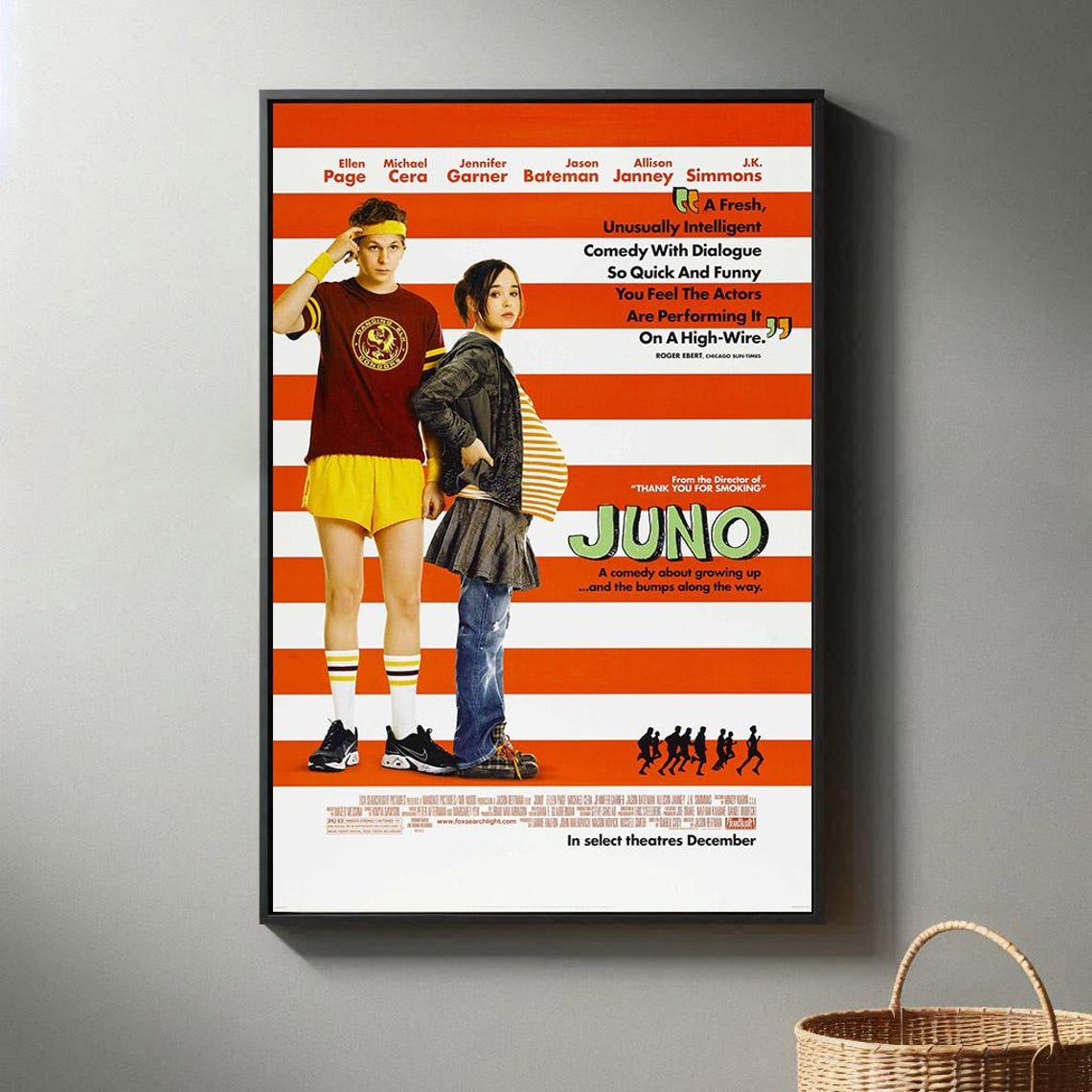 Juno Movie Poster | High Quality Canvas Print I 2024 Movie Poster ...