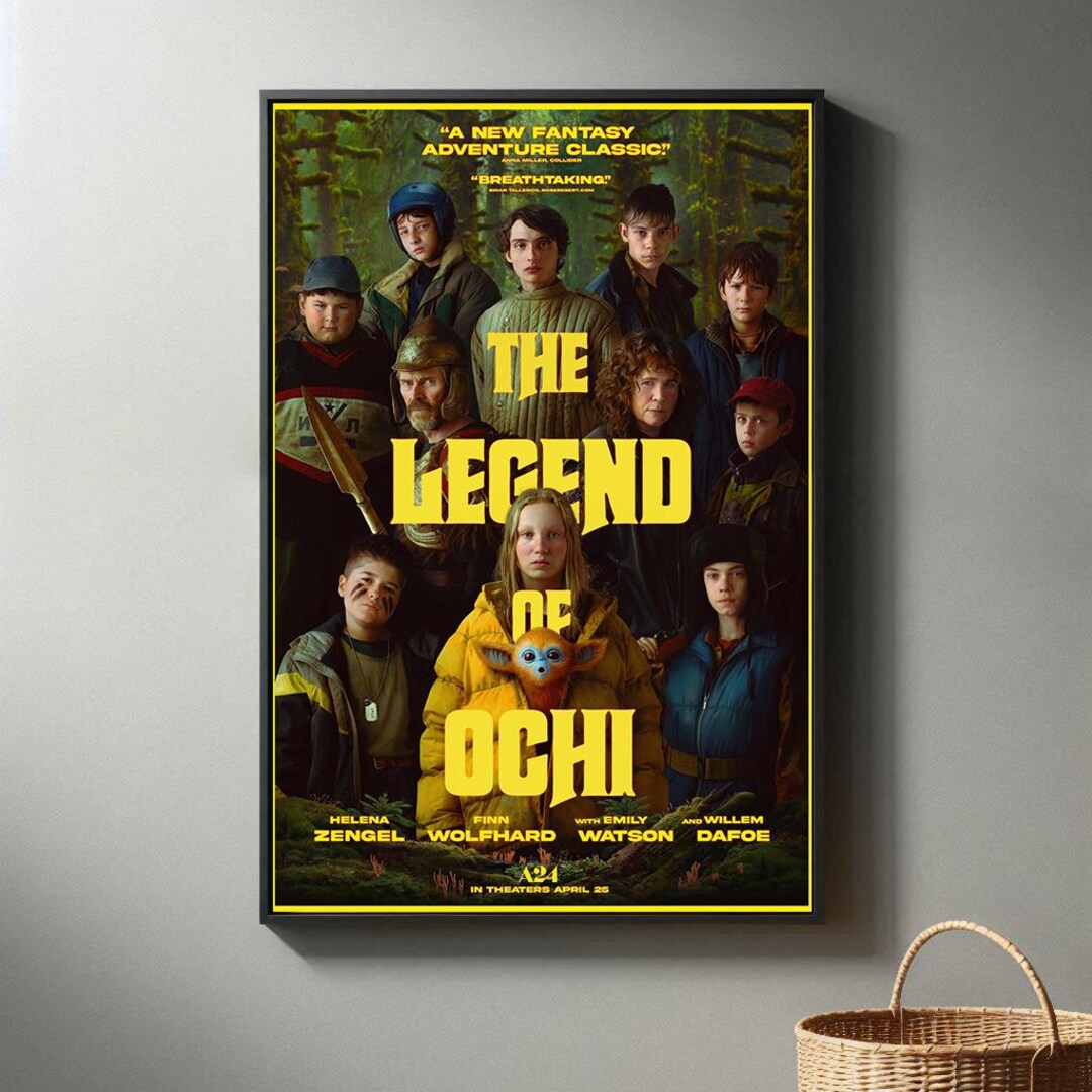 The Legend of Ochi Movie Poster | High Quality Canvas Print I 2025 ...
