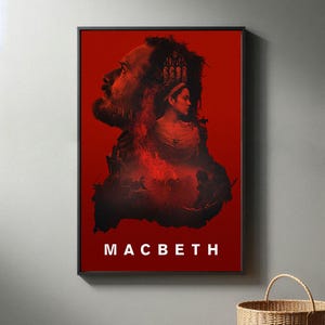 Macbeth Movie Poster | High Quality Canvas Print I 2024 Movie Poster ...