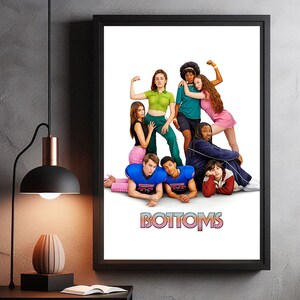 Bottoms Movie Posters | High Quality Canvas Print I 2024 Movie Poster ...