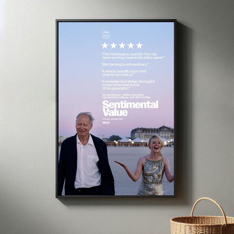 Sentimental Value Movie Poster - Etsy
