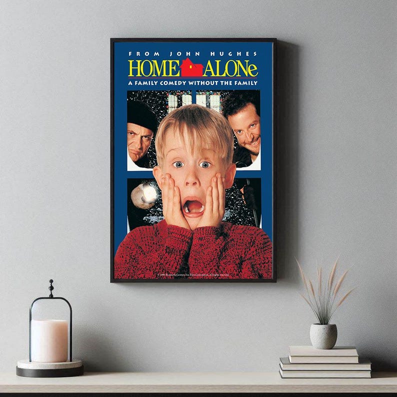 Home Alone Movie Posters | High Quality Canvas Print I 2024 Movie ...
