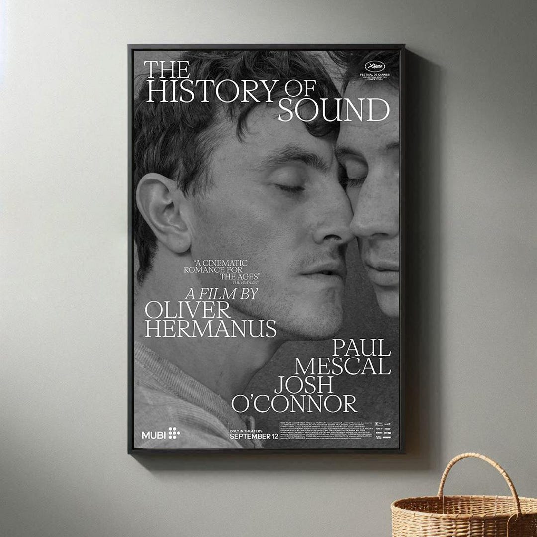 The History of Sound Movie Poster | High Quality Canvas Print I 2025 ...
