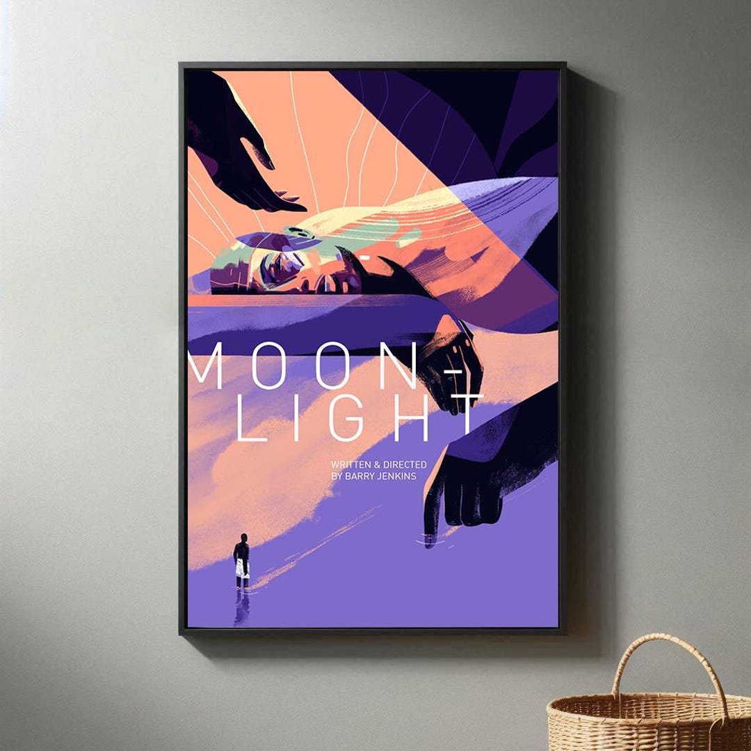 Moonlight Movie Poster | High Quality Canvas Print I 2025 Movie Poster ...