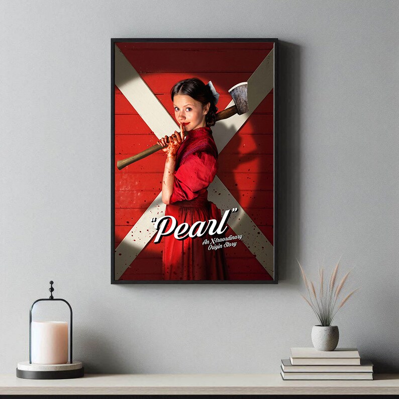 Pearl Movie Posters | High Quality Canvas Print I 2024 Movie Poster ...