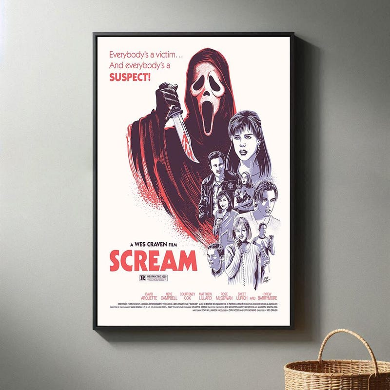 Scream Movie Posters - Etsy