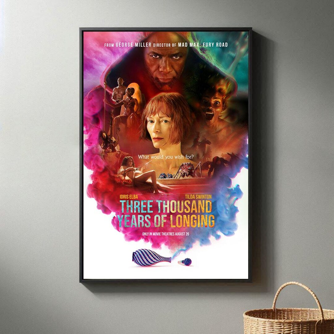 Three Thousand Years of Longing Movie Poster High Quality Canvas Print ...
