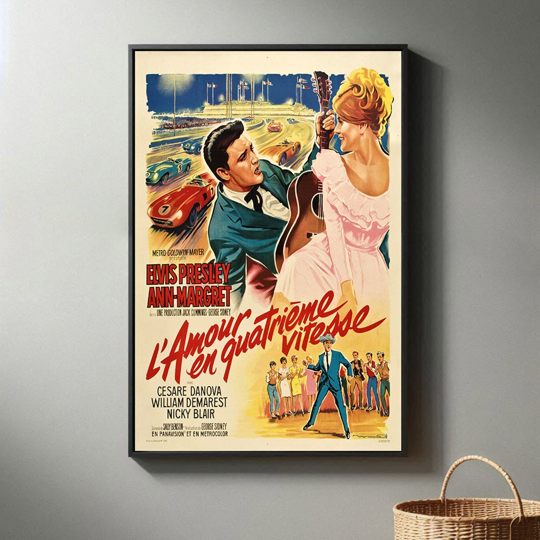 Viva Las Vegas Movie Posters | High Quality Canvas Print I 2024 Movie ...