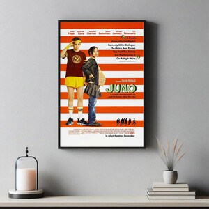 Juno Movie Poster | High Quality Canvas Print I 2024 Movie Poster ...