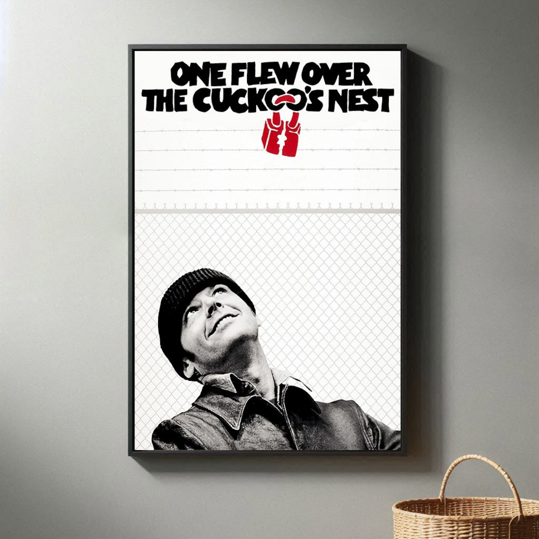 One Flew Over the Cuckoo's Nest Movie Posters | High Quality Canvas ...