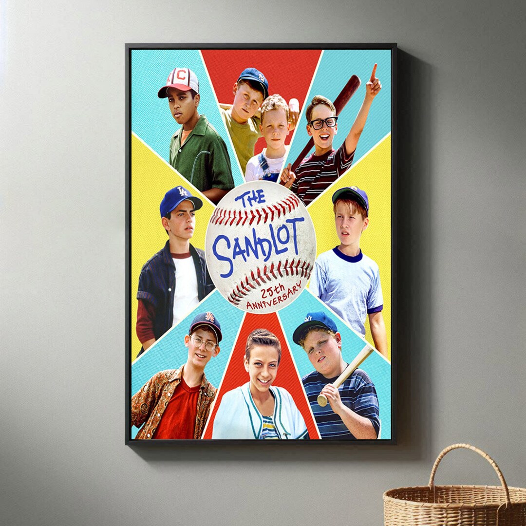 The Sandlot Movie Posters | High Quality Canvas Print I 2024 Movie ...