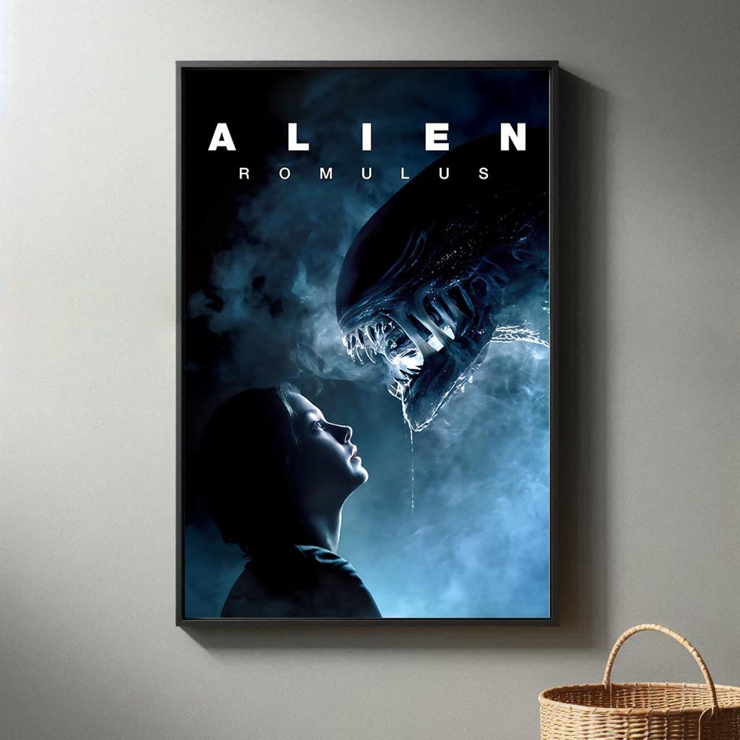 Alien Romulus (2024) Movie Posters | High Quality Canvas Print I 2024 ...