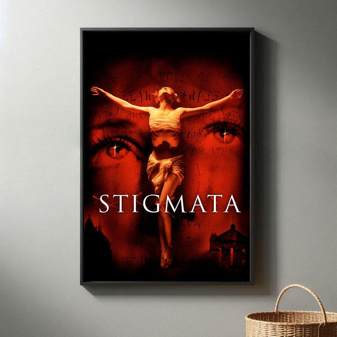 Stigmata Movie Poster | High Quality Canvas Print I 2024 Movie Poster ...