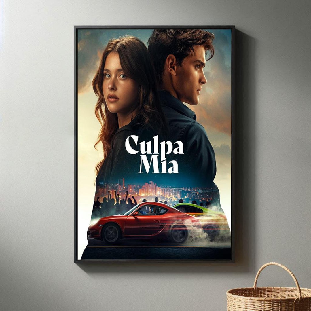 My Fault Movie Poster | High Quality Canvas Print I 2025 Movie Poster ...