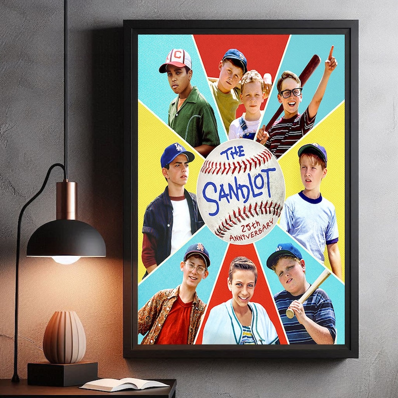 The Sandlot Movie Posters | High Quality Canvas Print I 2024 Movie ...