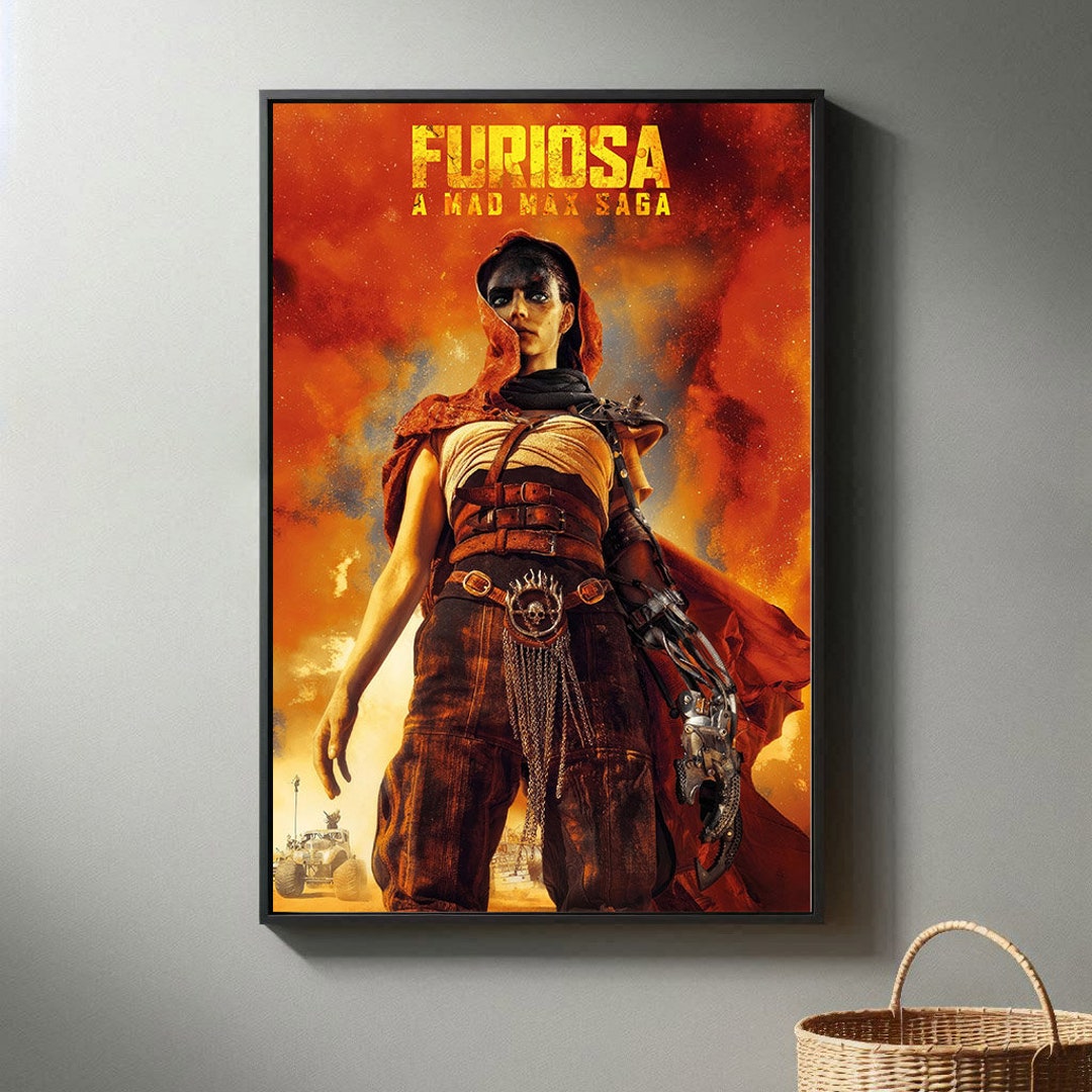 Furiosa A Mad Max Saga Movie Posters | High Quality Canvas Print I 2024 ...
