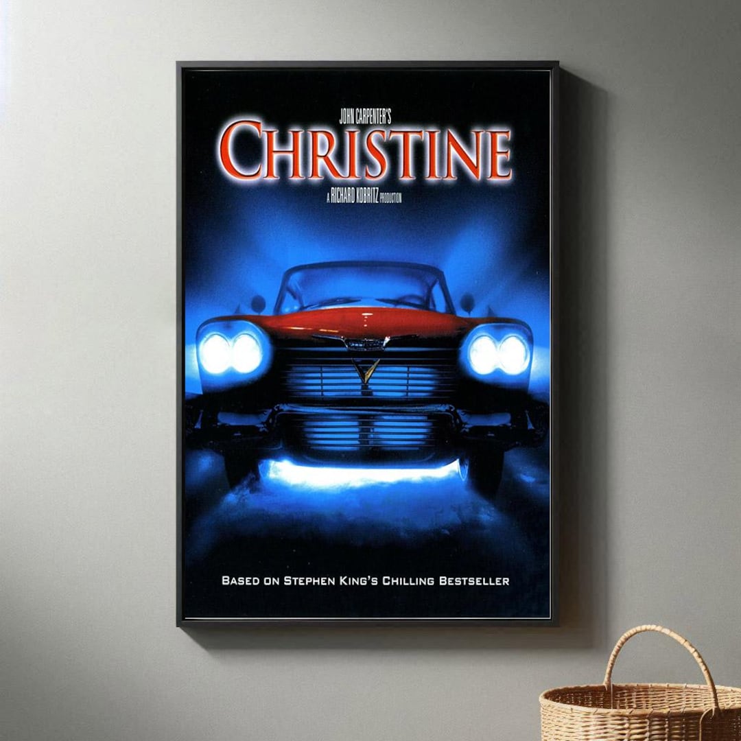 Christine Movie Posters | High Quality Canvas Print I 2024 Movie Poster ...