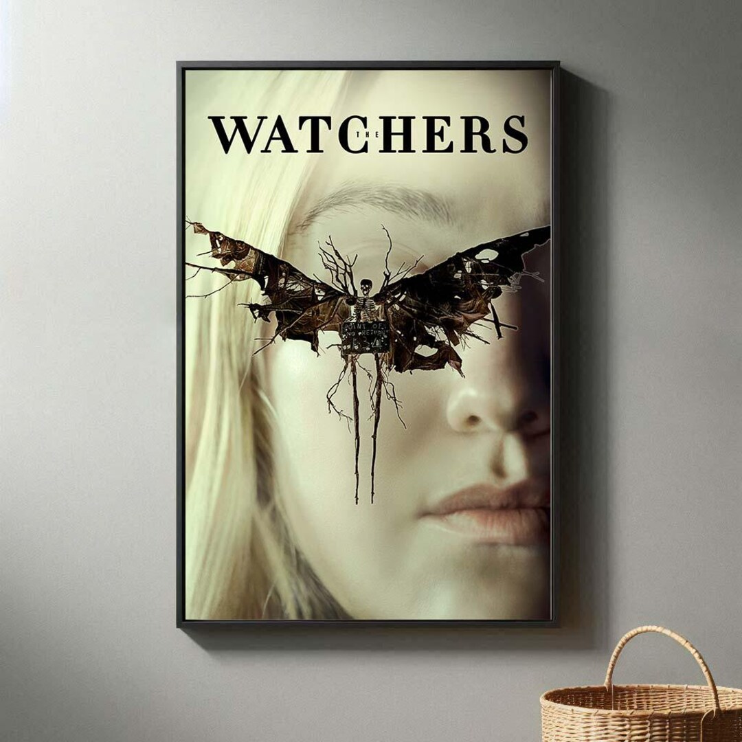 The Watchers Movie Poster | High Quality Canvas Print I 2024 Movie ...