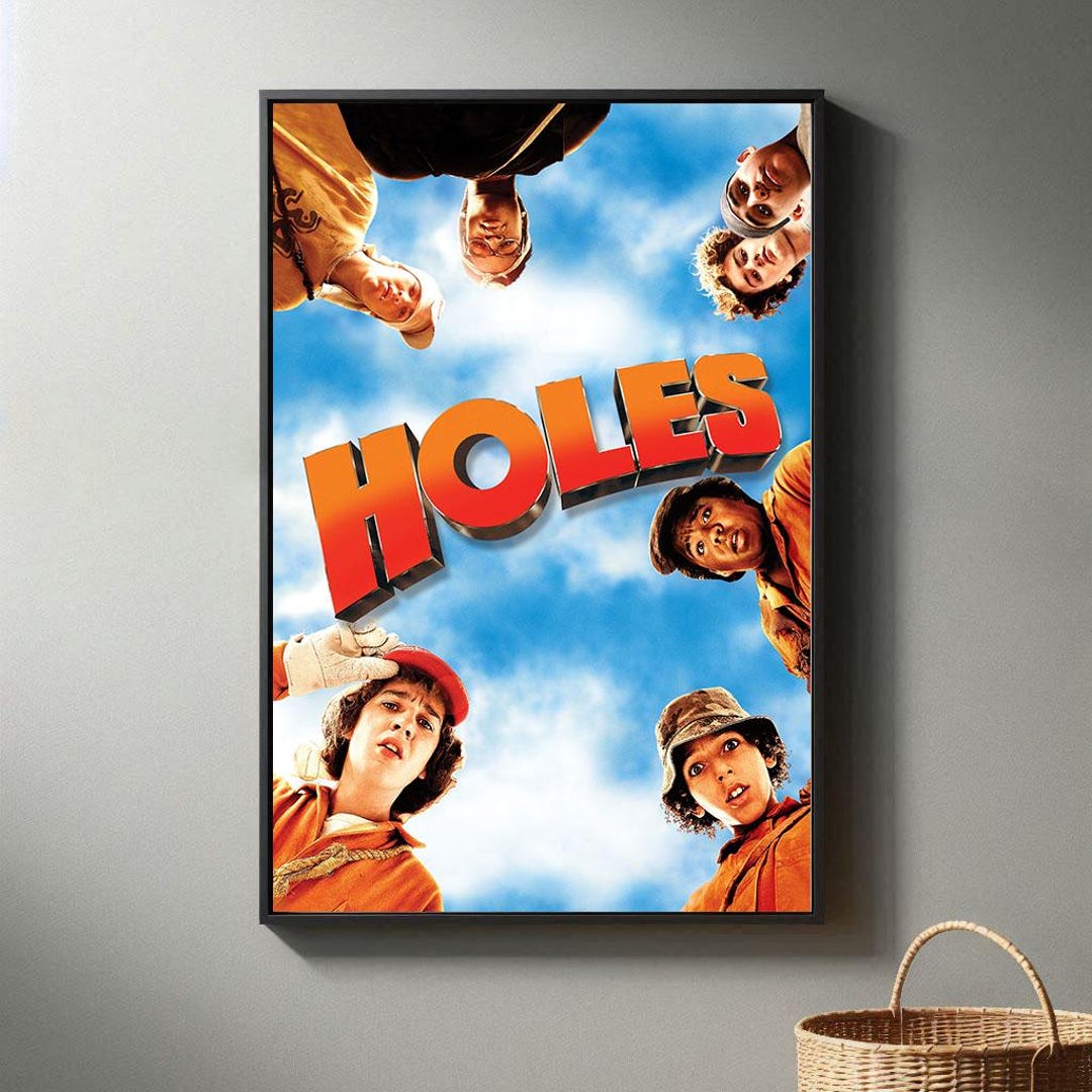 Holes Movie Posters | High Quality Canvas Print I 2024 Movie Poster ...