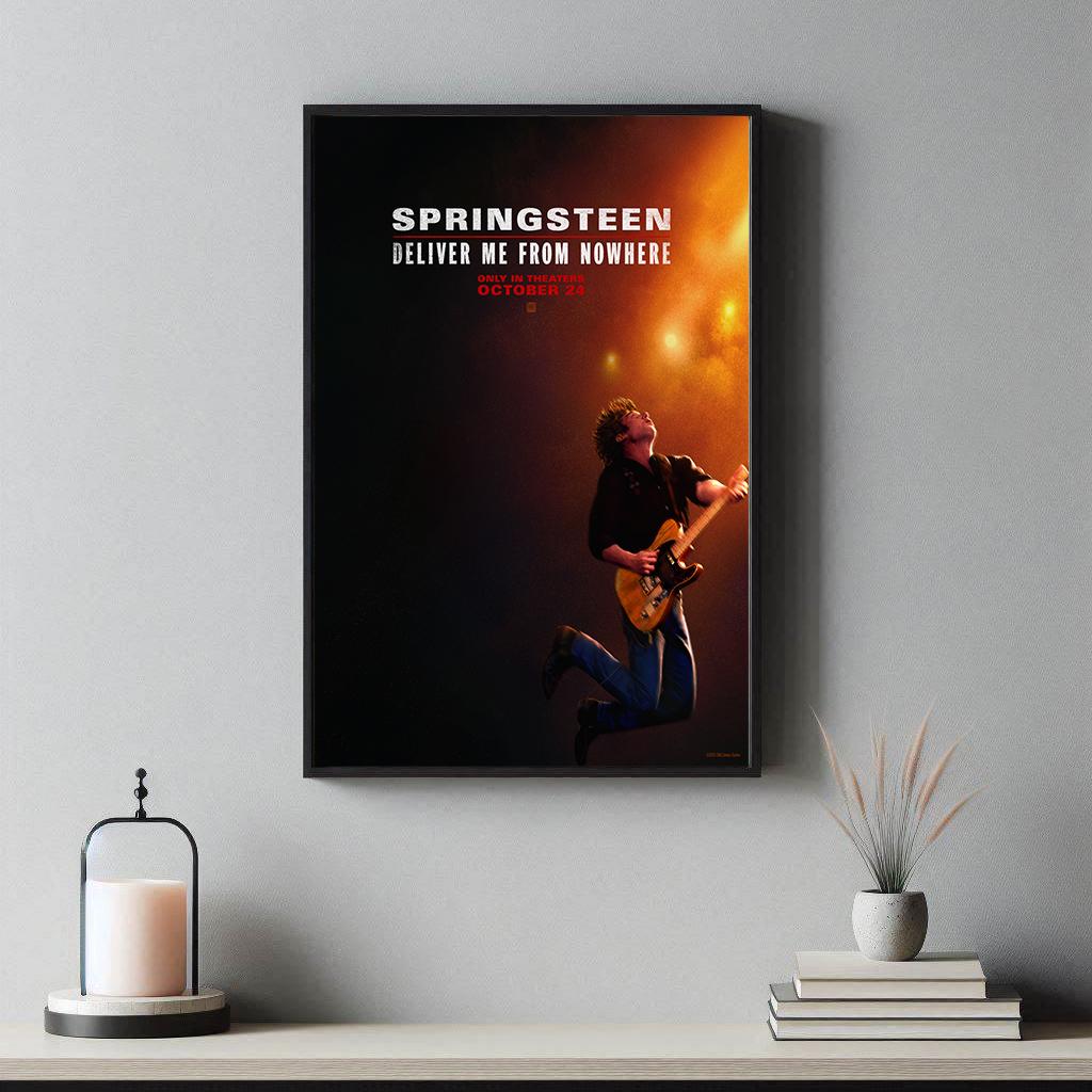 Springsteen Deliver Me From Nowhere Movie Poster | High Quality Canvas ...
