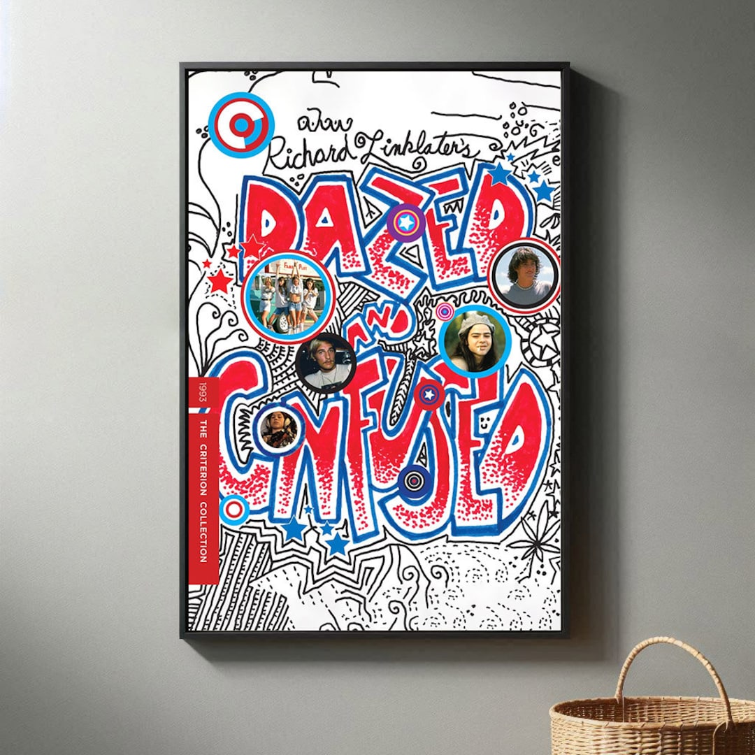 Dazed and Confused Movie Posters | High Quality Canvas Print I 2024 ...